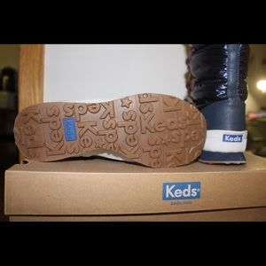 Keds | Shoes | Keds Navy Powderpuff Boots | Poshmark